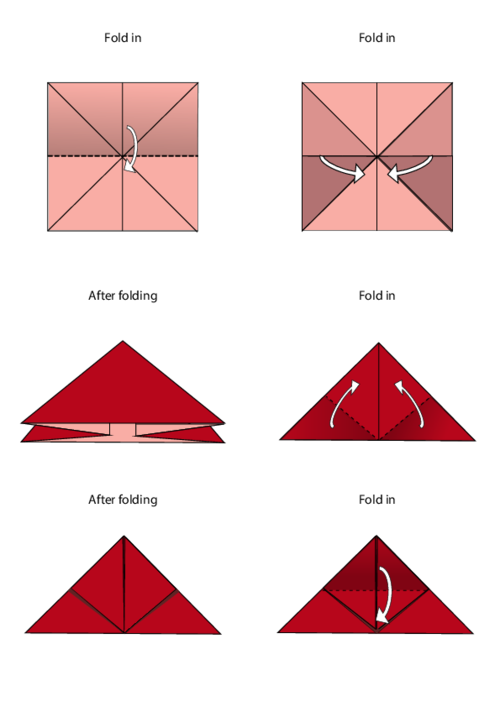 Easy Origami Instructions Heart Bookmark KidsPressMagazine Easy Origami Instructions Heart Bookmark KidsPressMagazine