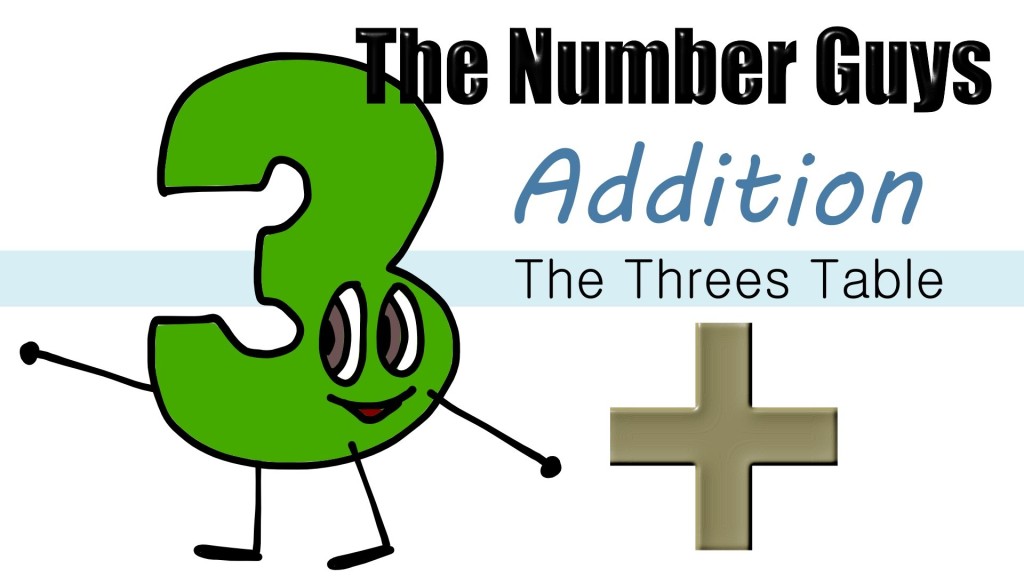 Fun Addition With Threes Table - KidsPressMagazine.com