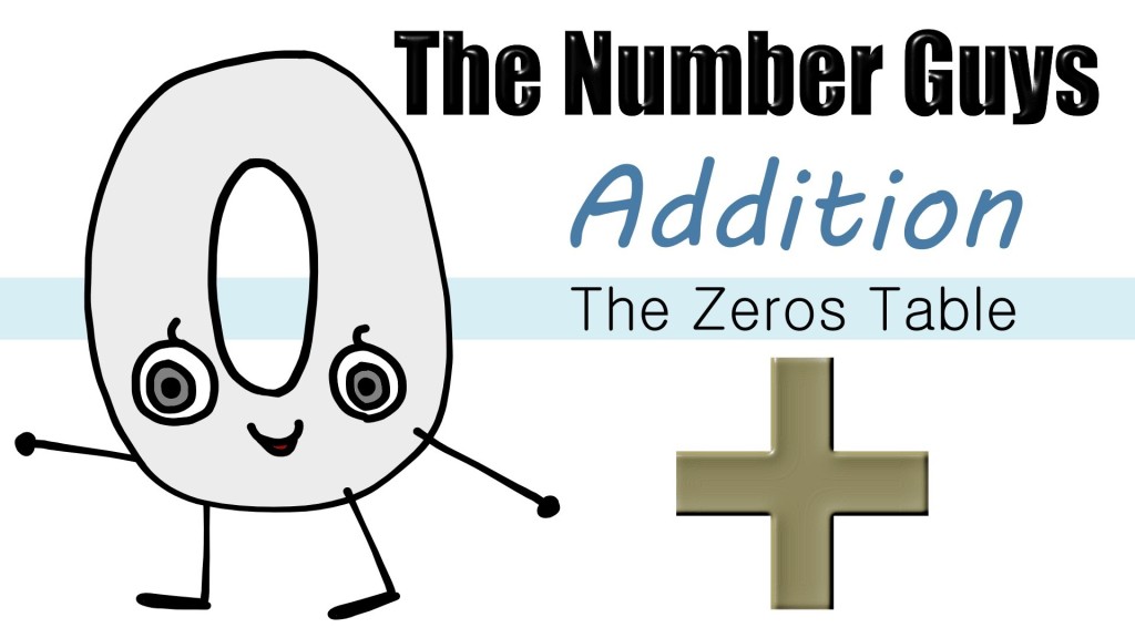 Fun Addition With Zero Table - KidsPressMagazine.com